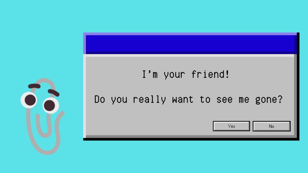 Into The Abyss: The Tall Tale Of Microsoft's Clippy. - Written PIXEL